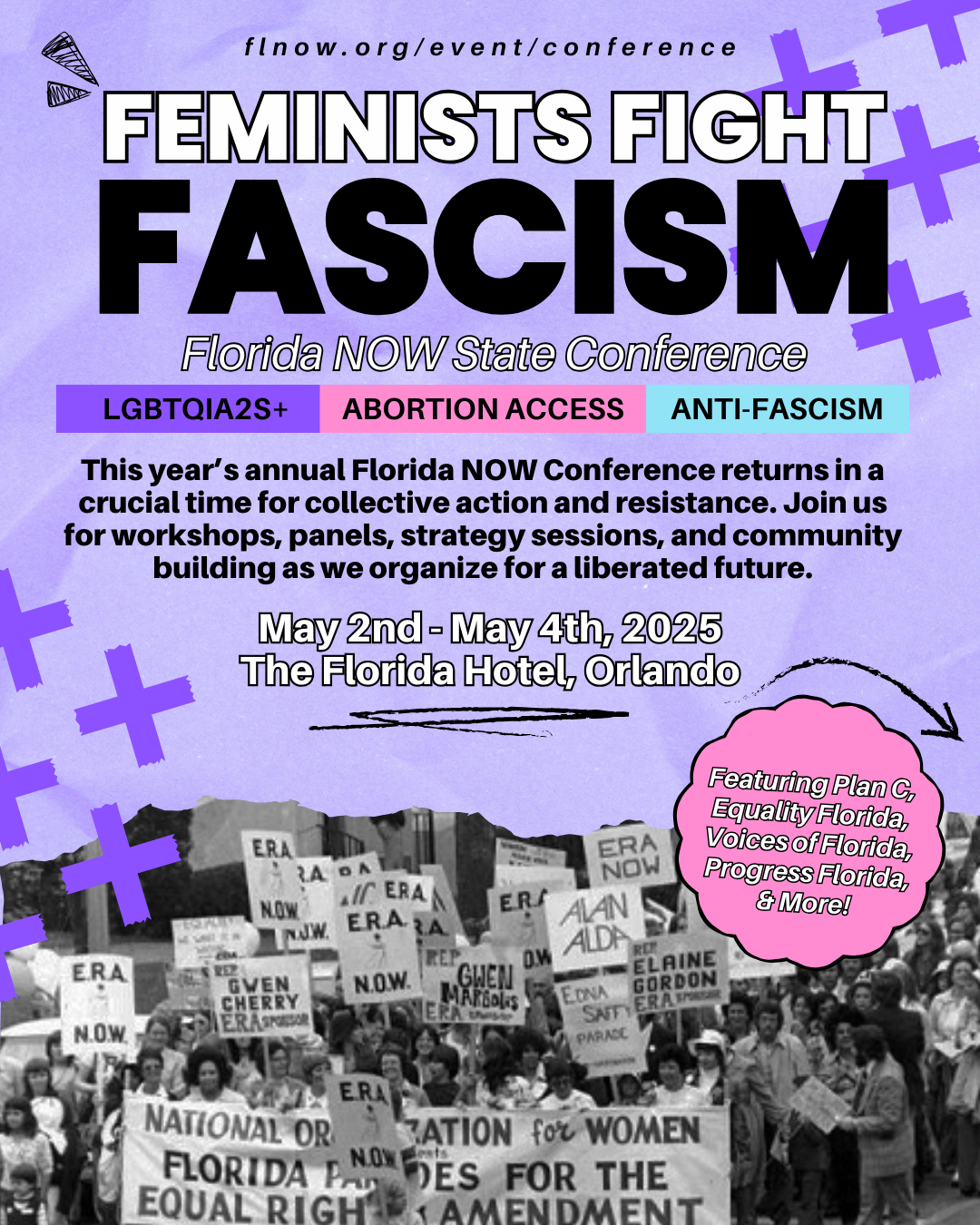 Registration is now open! 2025 FL NOW State Conference: Feminists Fight ...